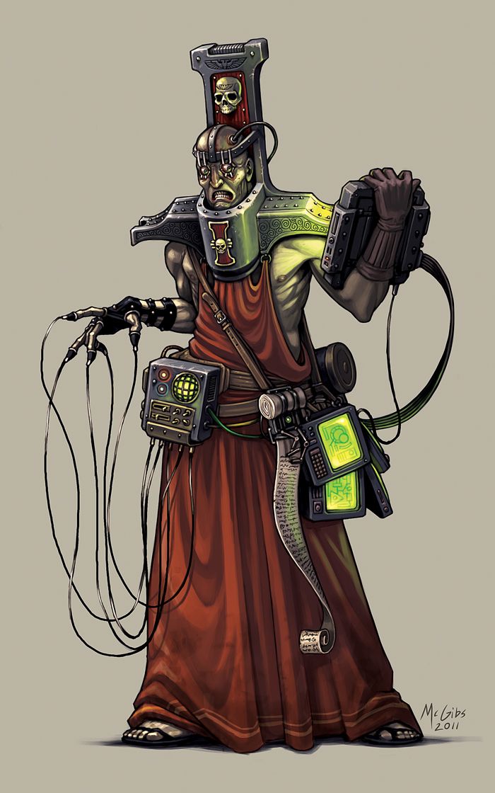 Tech-priest Steifner – Ignis Aeternus WH 40K campaign notes